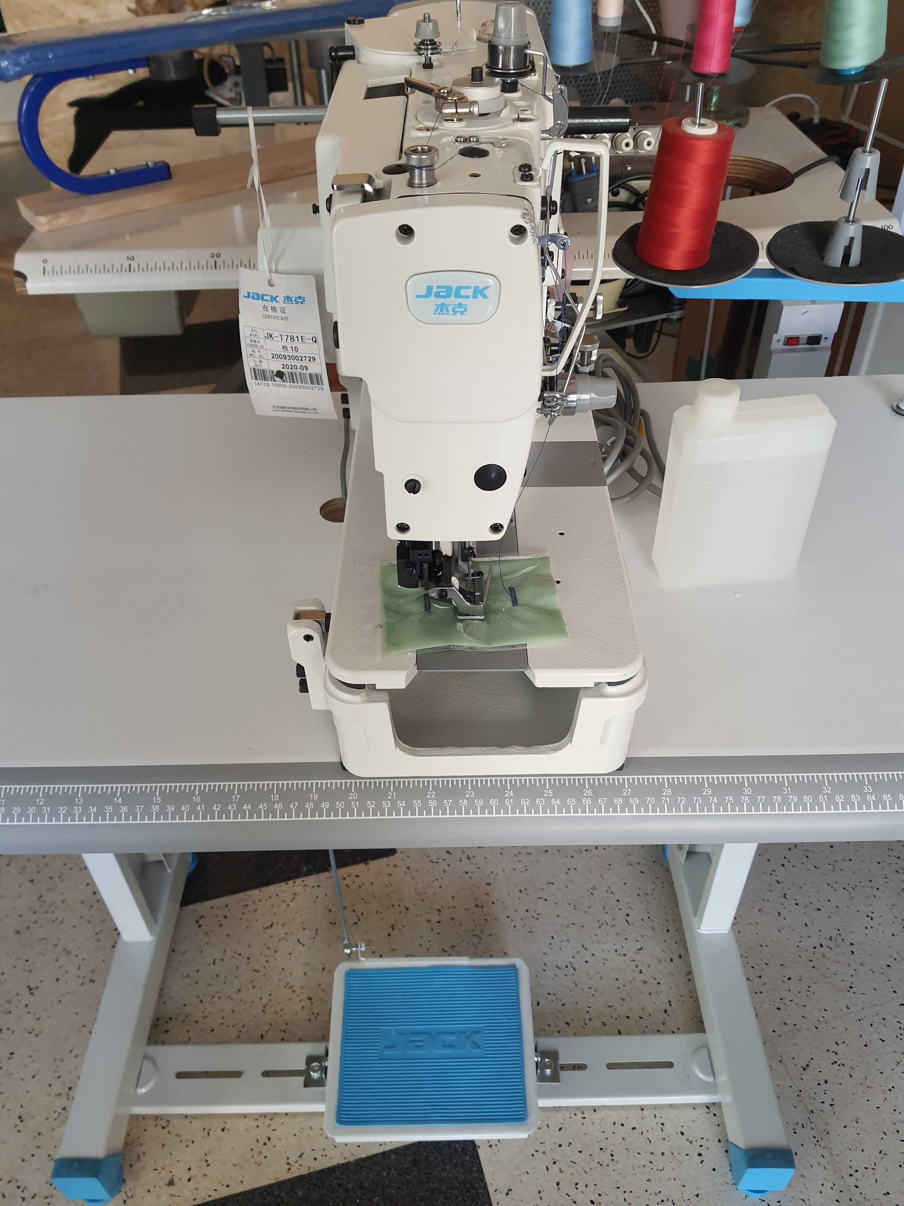 asolatrice jack 781 G da camiceria nuovo modello - Aitec s.r.l.