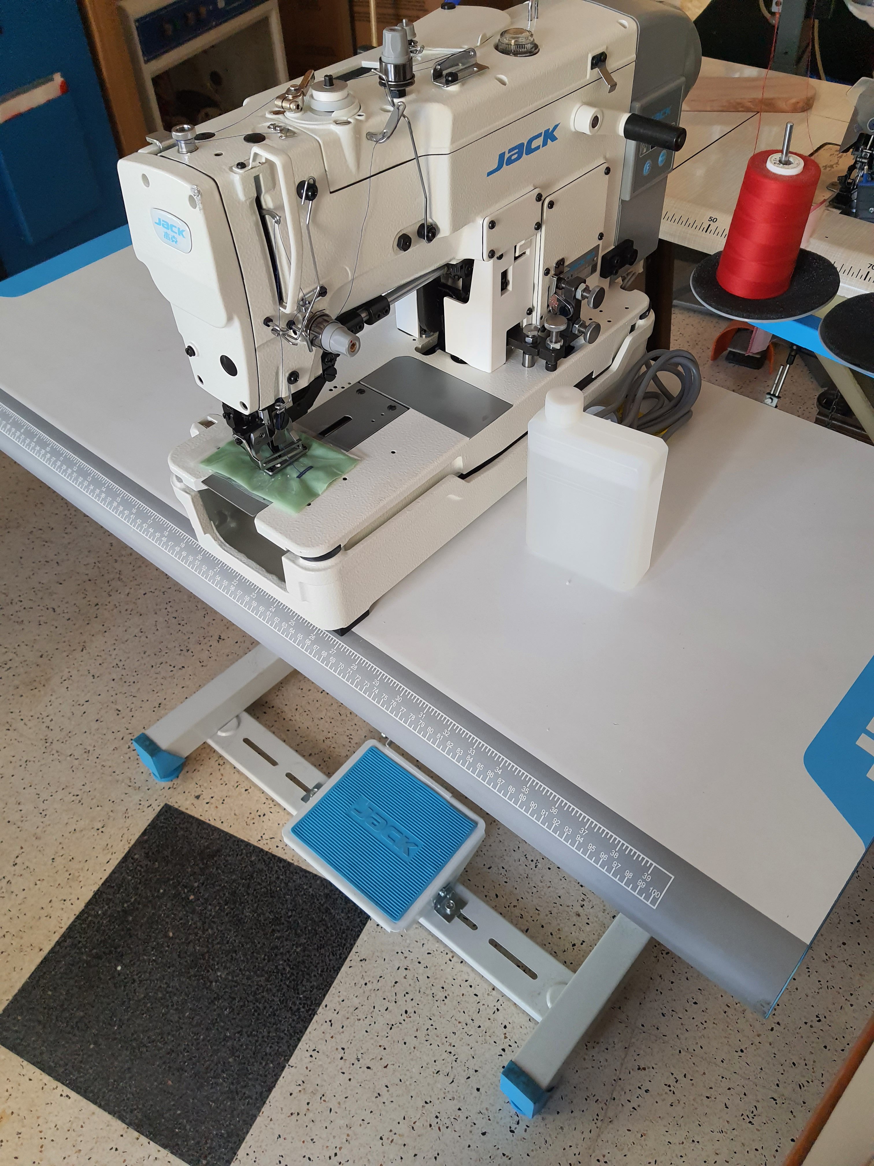 asolatrice jack 781 G da camiceria nuovo modello - Aitec s.r.l.